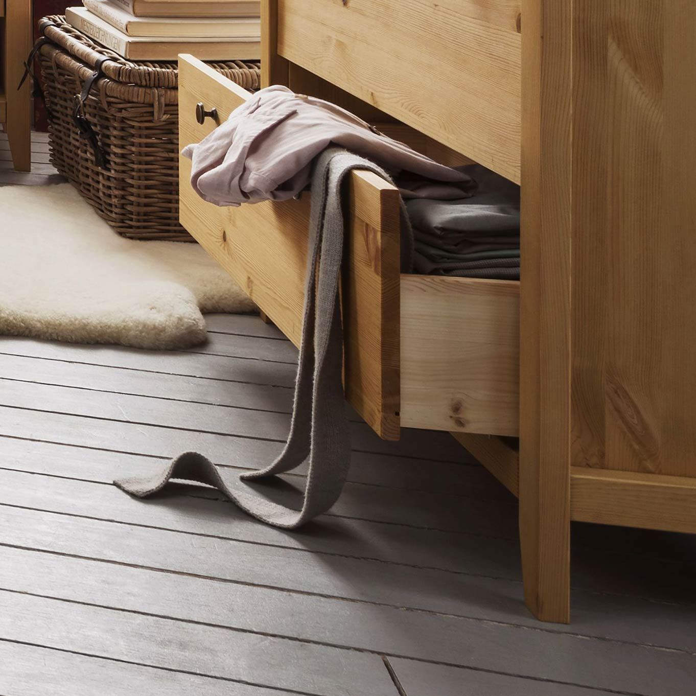 Kommode Jerico Kiefer Massivholz mit Schubladen